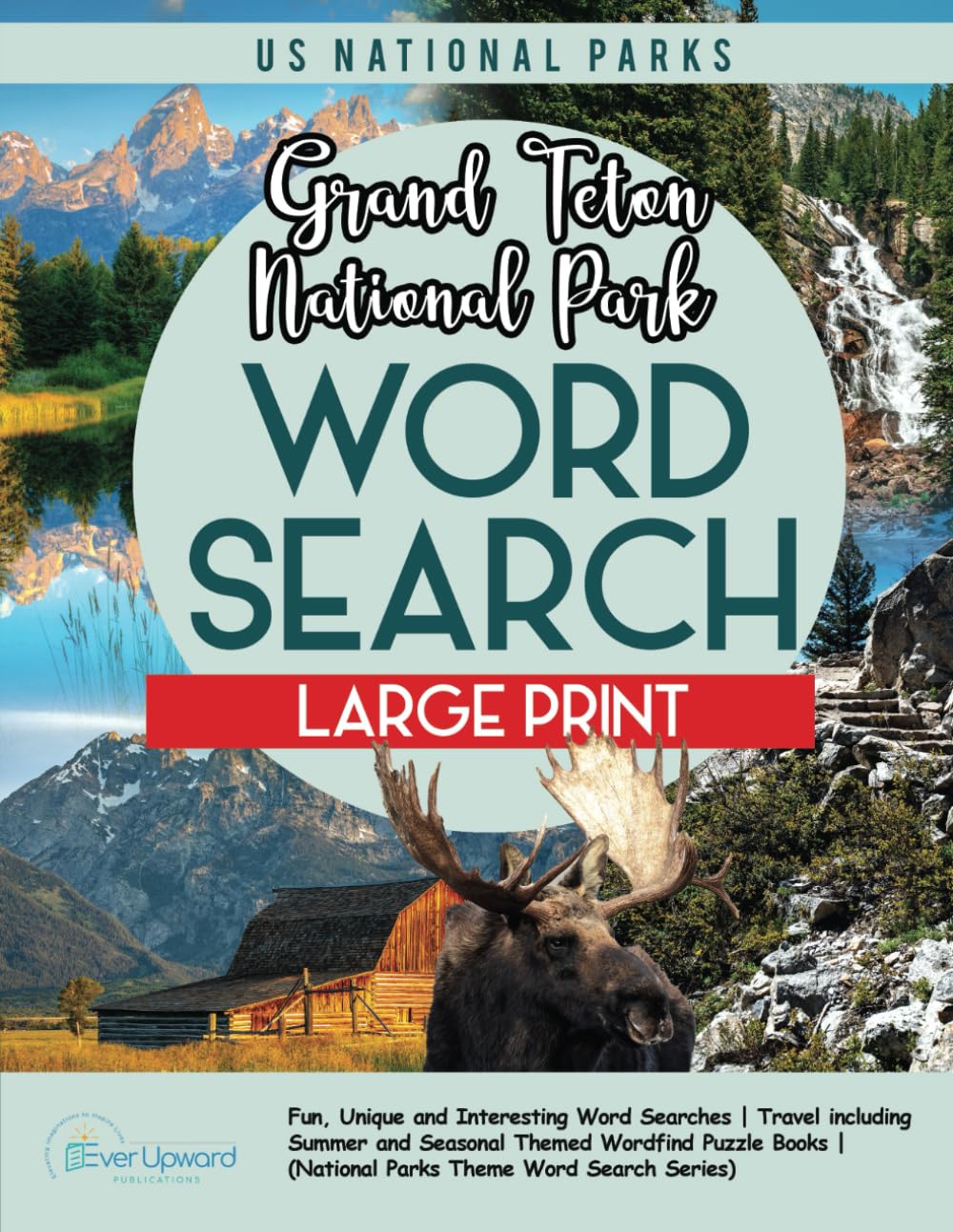 Grand Teton National Park Word Search Large Print: |Fun, Unique and ...