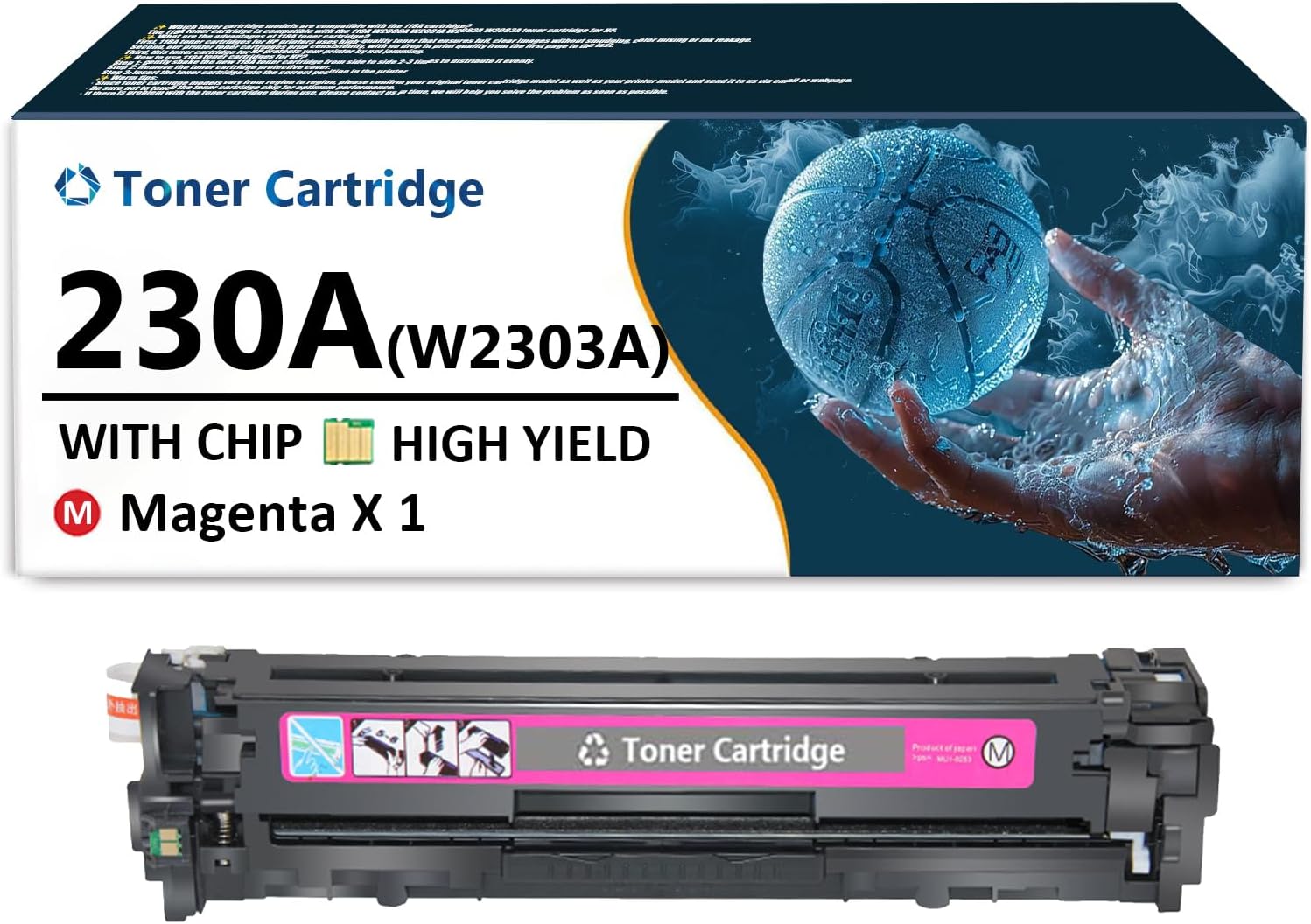 Amazon.com: ADFZAT 230A Toner Cartridge Replacement for HP 230A W2300A ...