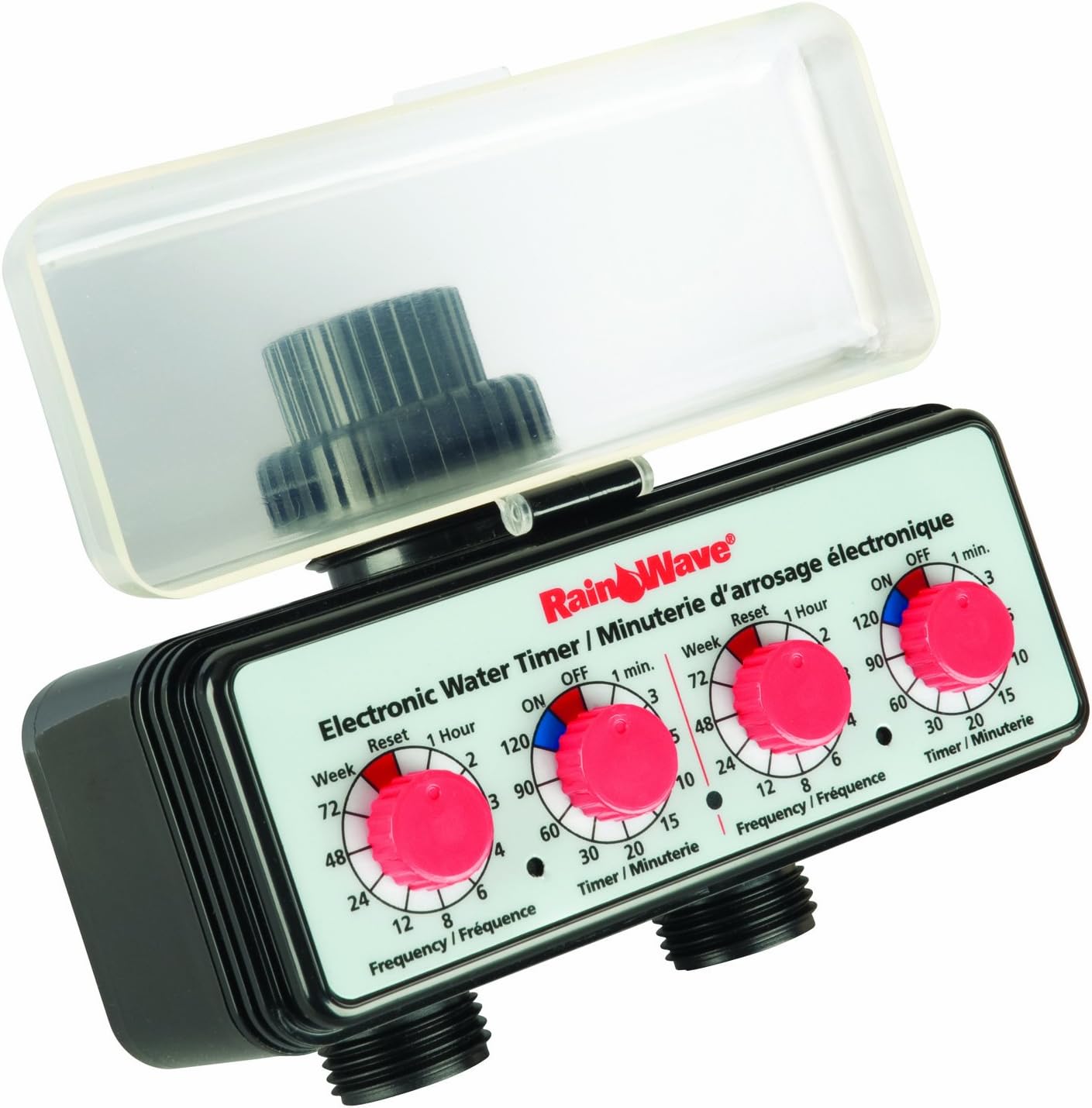 RAINWAVE RW-93105 Easy Dial Dual Timer : Amazon.ca: Patio, Lawn & Garden