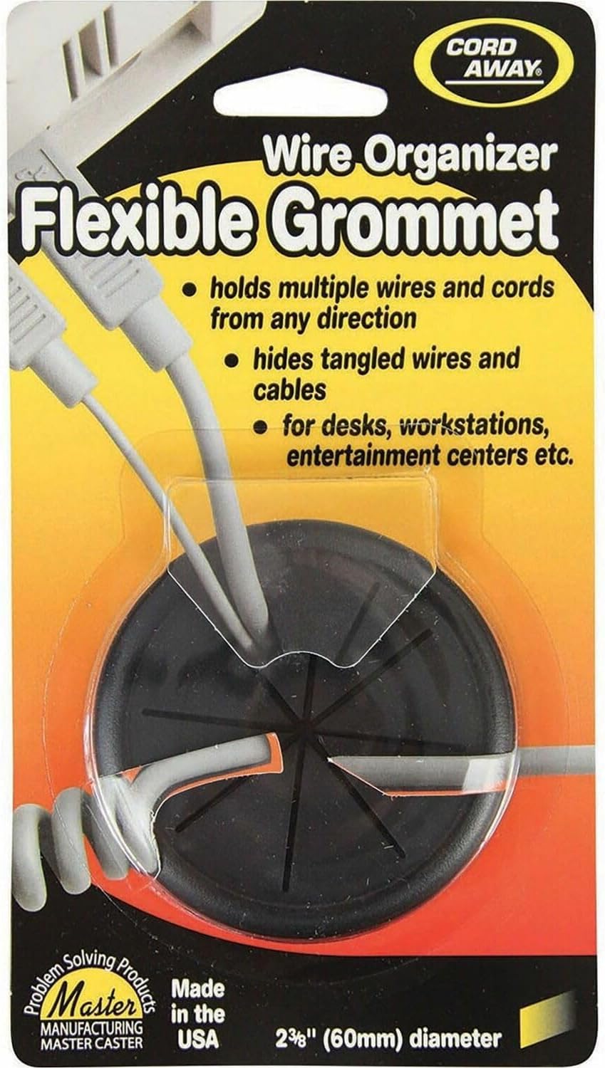 Amazon.com: Cord Away Pasacables organizador flexible para cables ...