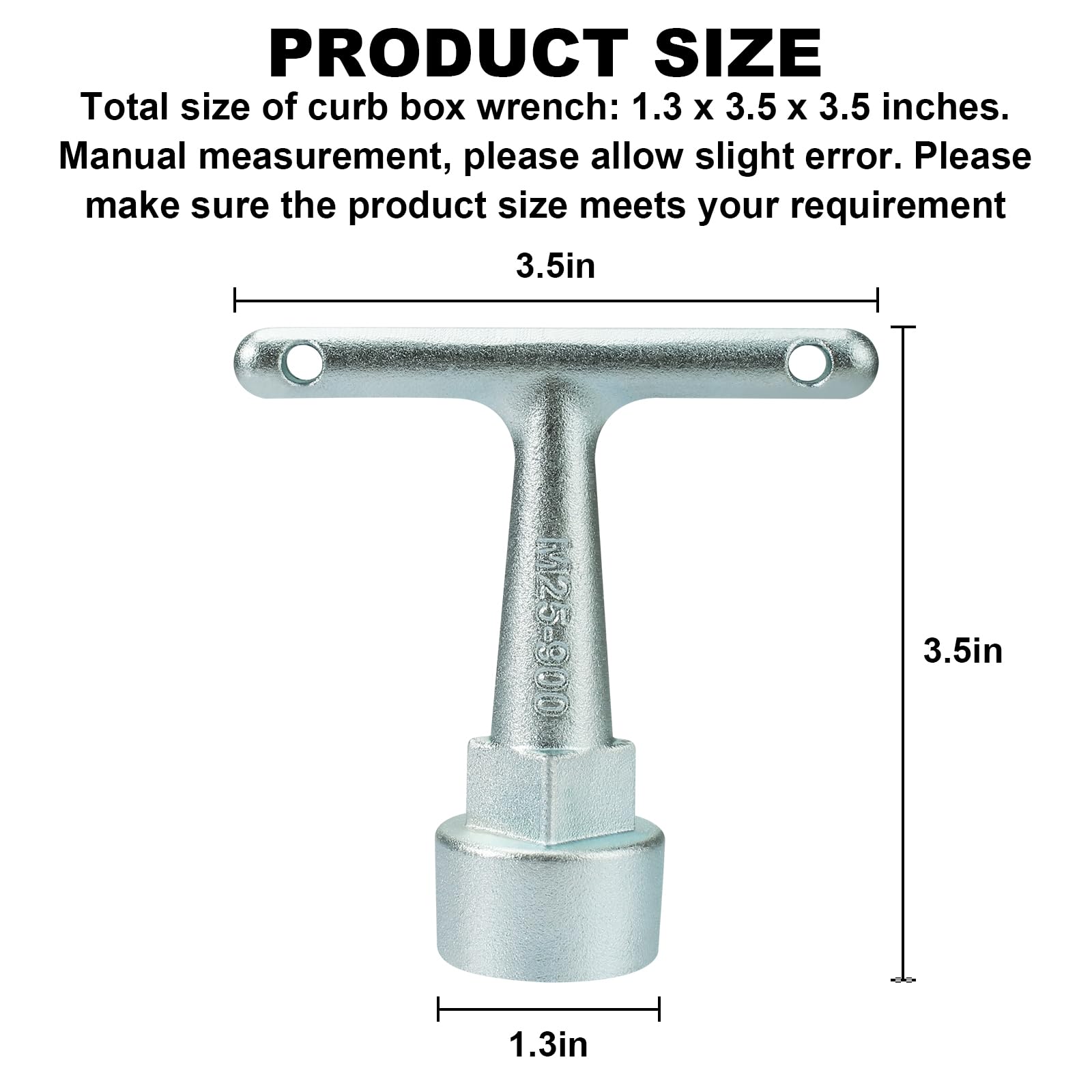 Snapklik.com : VIDABTE Water Meter Wrench For Pentagon Socket