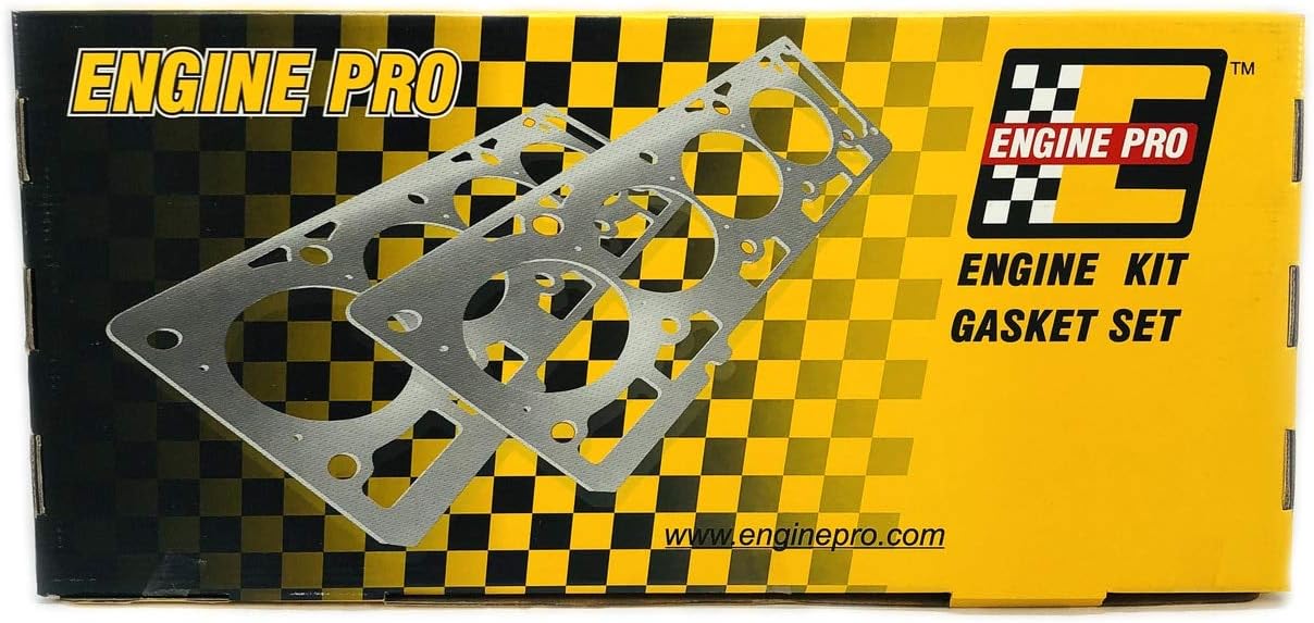 Amazon.com: ENGINE PRO Chevy SBC Overhaul Gasket Set Kit 265 283 302 ...