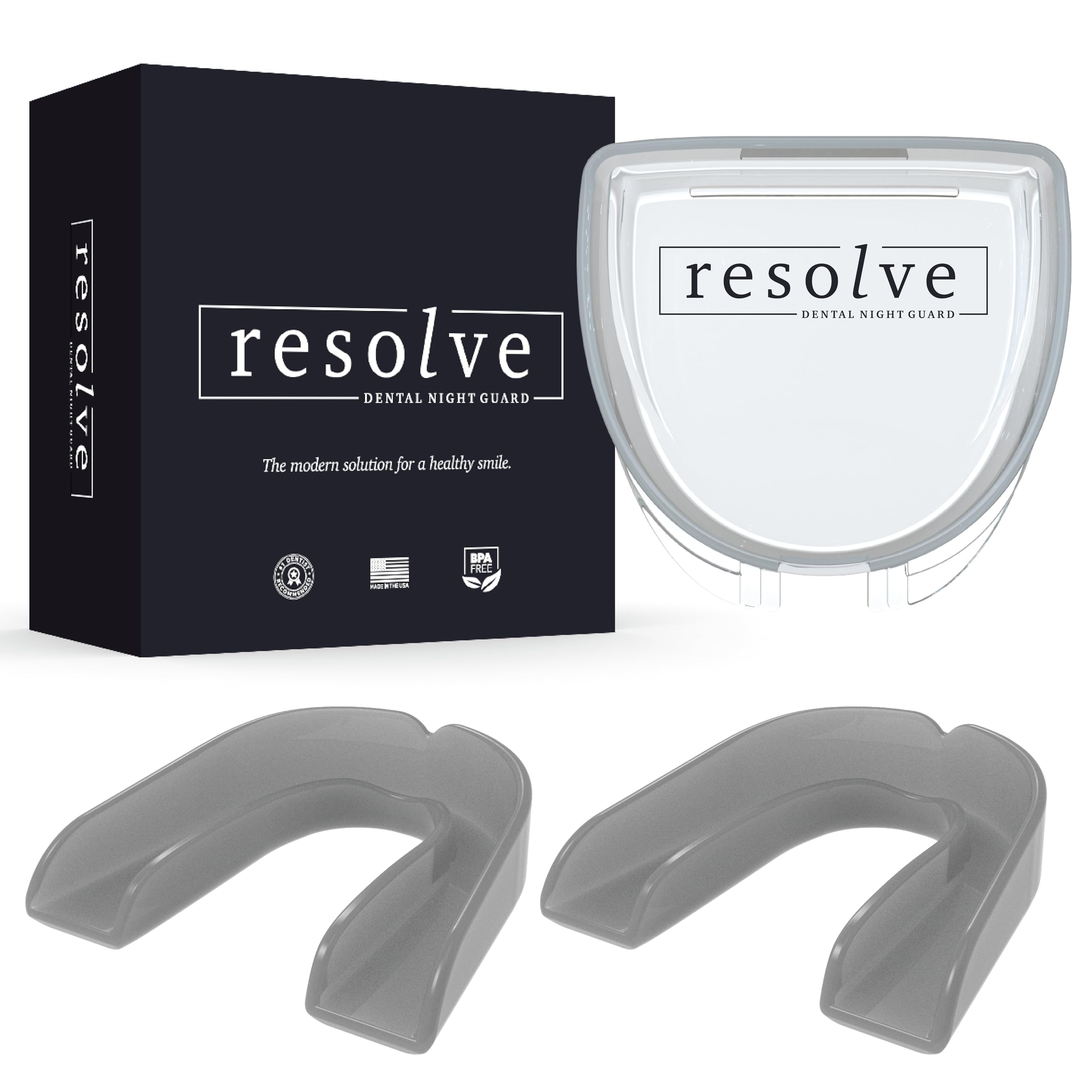 Amazon.com: Resolve Night Guard - Custom-Fit Professional Mouth Guard ...