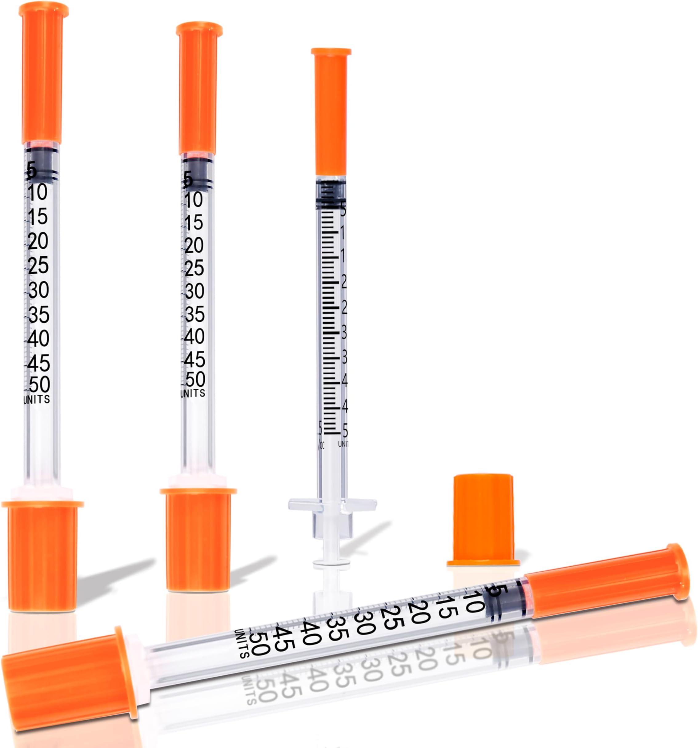 Amazon.com: 0.5 ml/cc 31G 5/16 Inch Syringes, U-100 Lab Tools Syringe ...