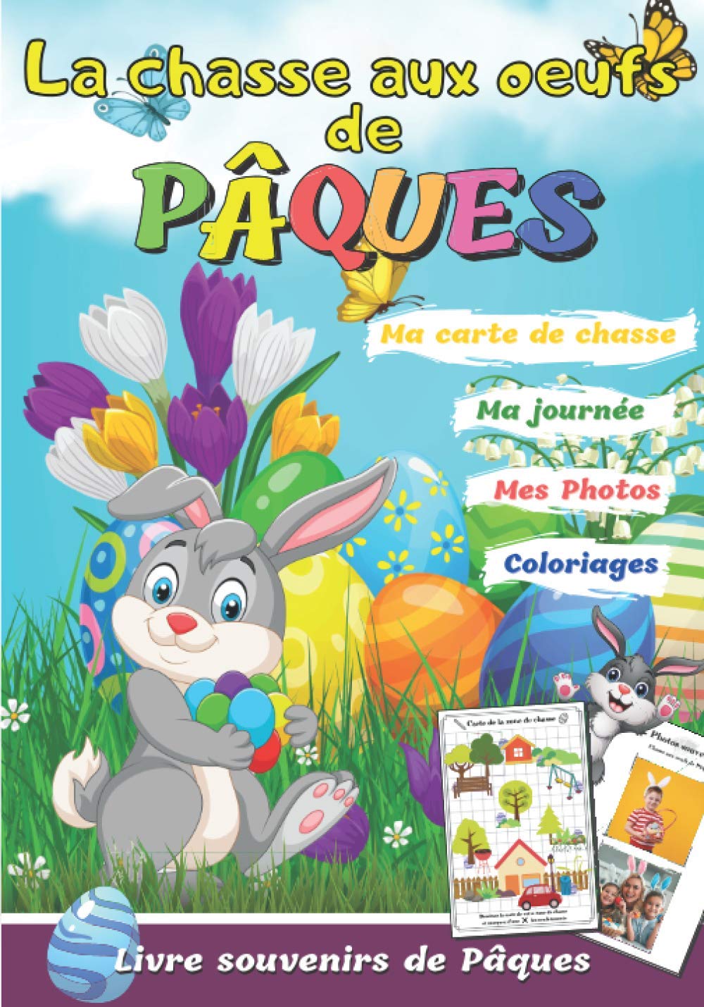 Buy La chasse aux œufs de Pâques: Livre de souvenirs de la journée de ...