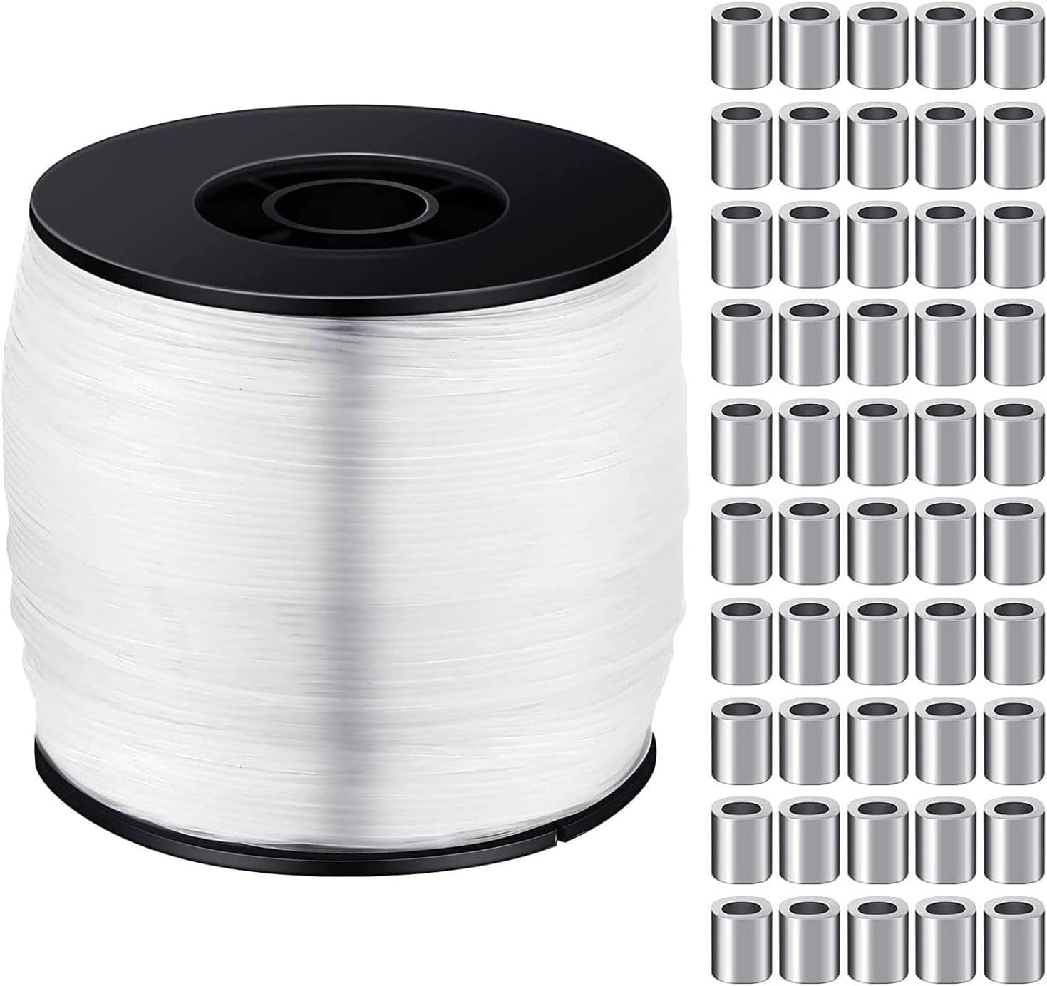 Strong Clear Fishing Line, 200 Meters Invisible Fishing Wire with ...