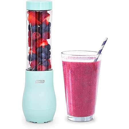Amazon.com: Dash Mighty Mini 10 oz Compact Personal Bottle Blender with ...