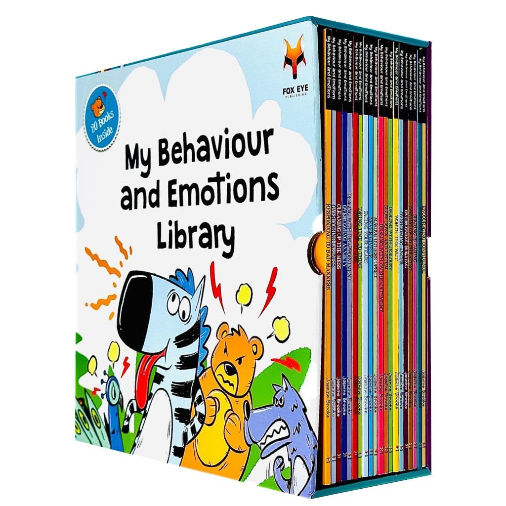 Amazon.com: My Behaviour and Emotions Library 20 Books Collection Box ...