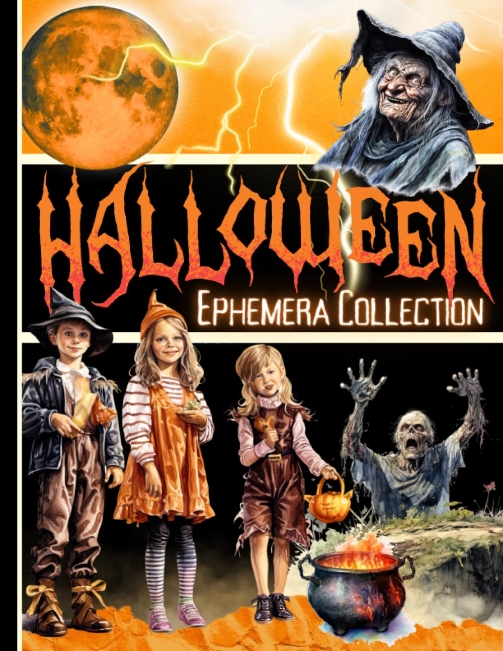 Amazon.com: Halloween Ephemera Collection: Spooky Cuts and Haunting ...