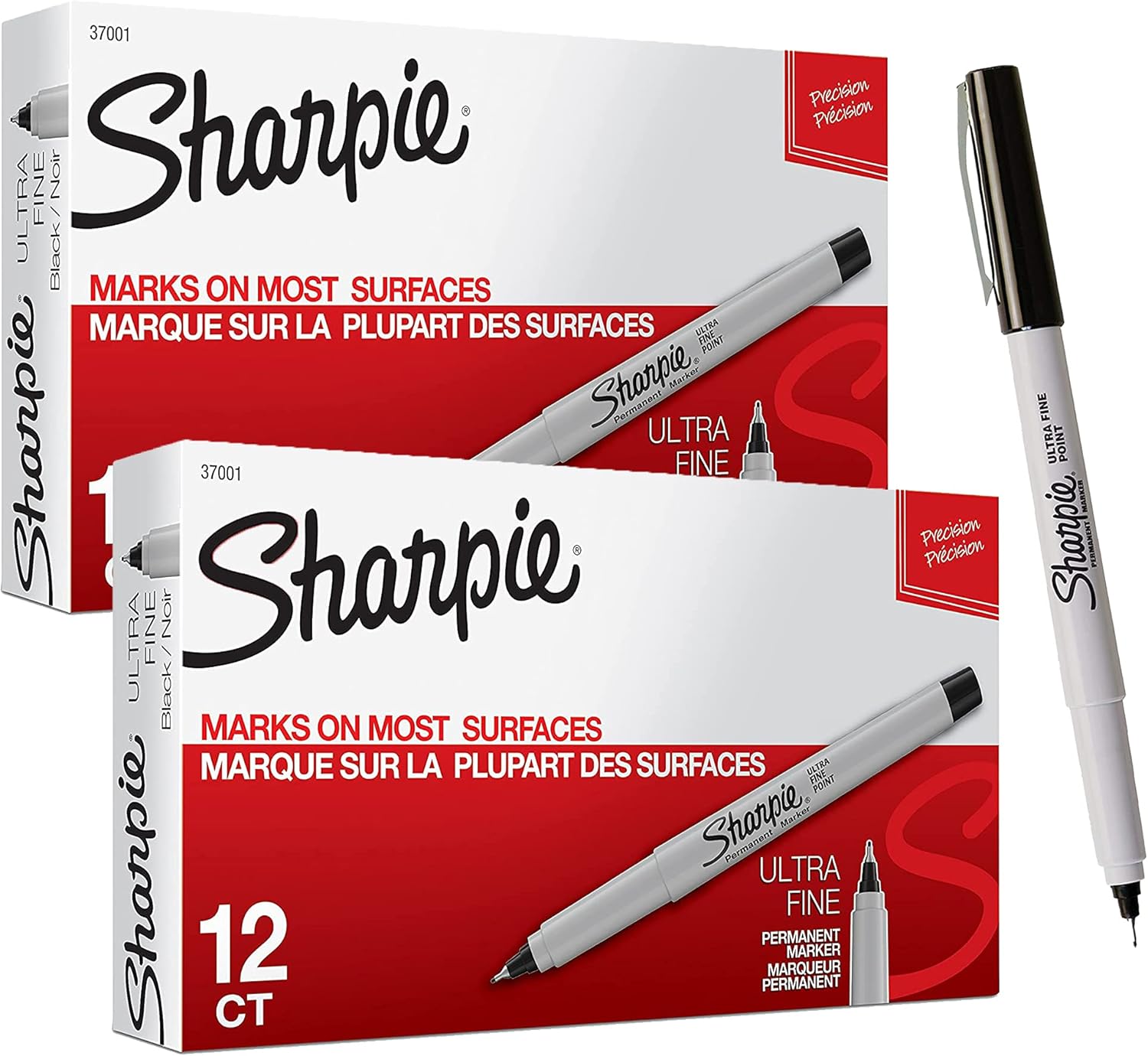 Sharpie Ultra Fine Black Permanent Markers, 12 Count Nepal | Ubuy