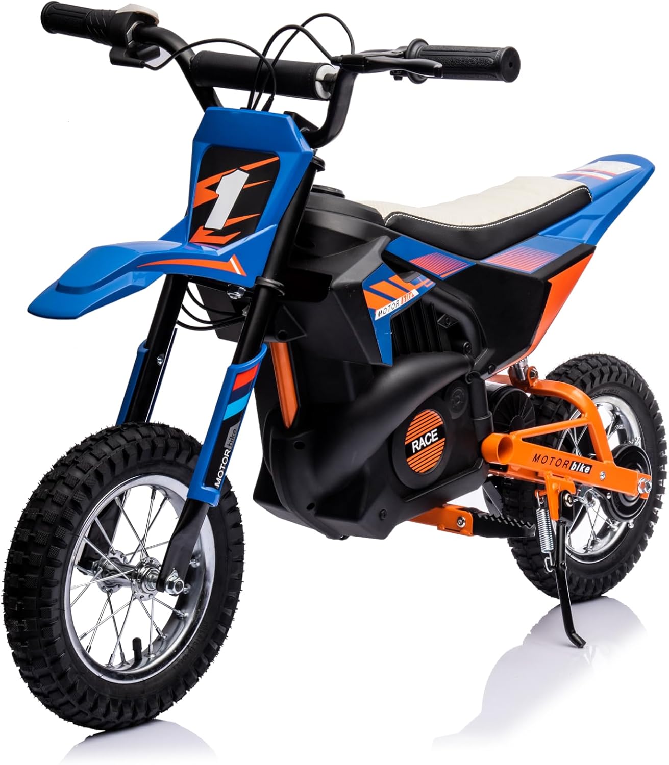 Amazon.com: 24V Kids Electric Dirt Bike 250W Motor Off-Road Motorcycle, 13.6MPH Fast Speed ...