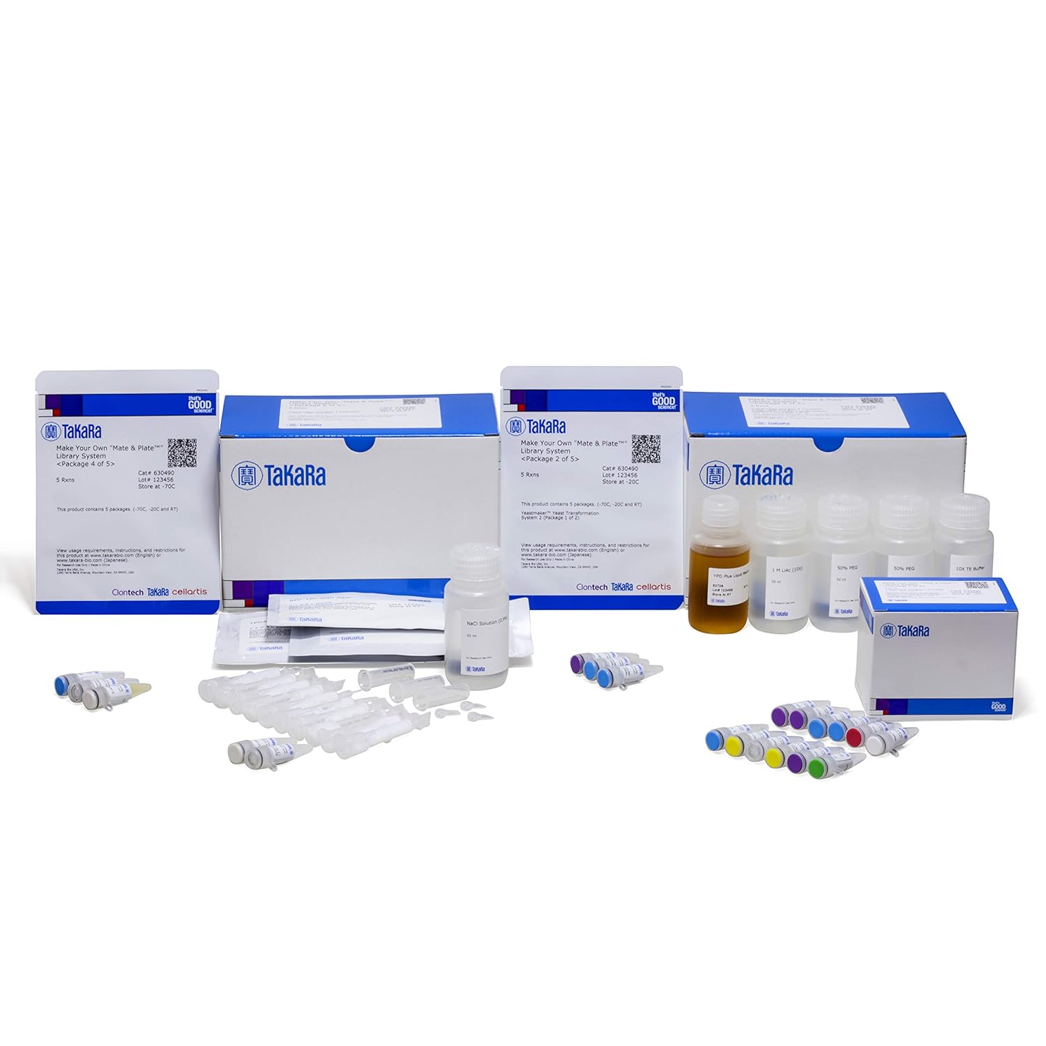Make Your Own Mate & Plate Library System, (Takara Bio Cat. No. 630490 ...