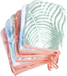 PHOGARY 6 Pack Face Cloth Wash Mitt, Super Absorbent & Soft Face Body ...