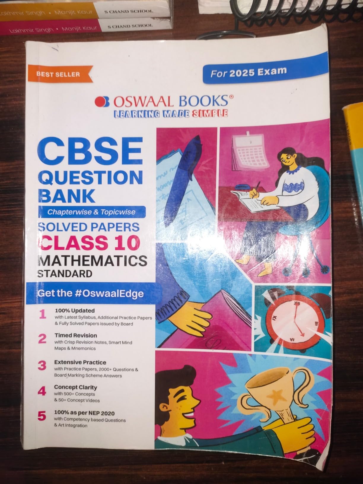 Oswaal CBSE Question Bank Class 10 Mathematics Standard, Chapterwise ...