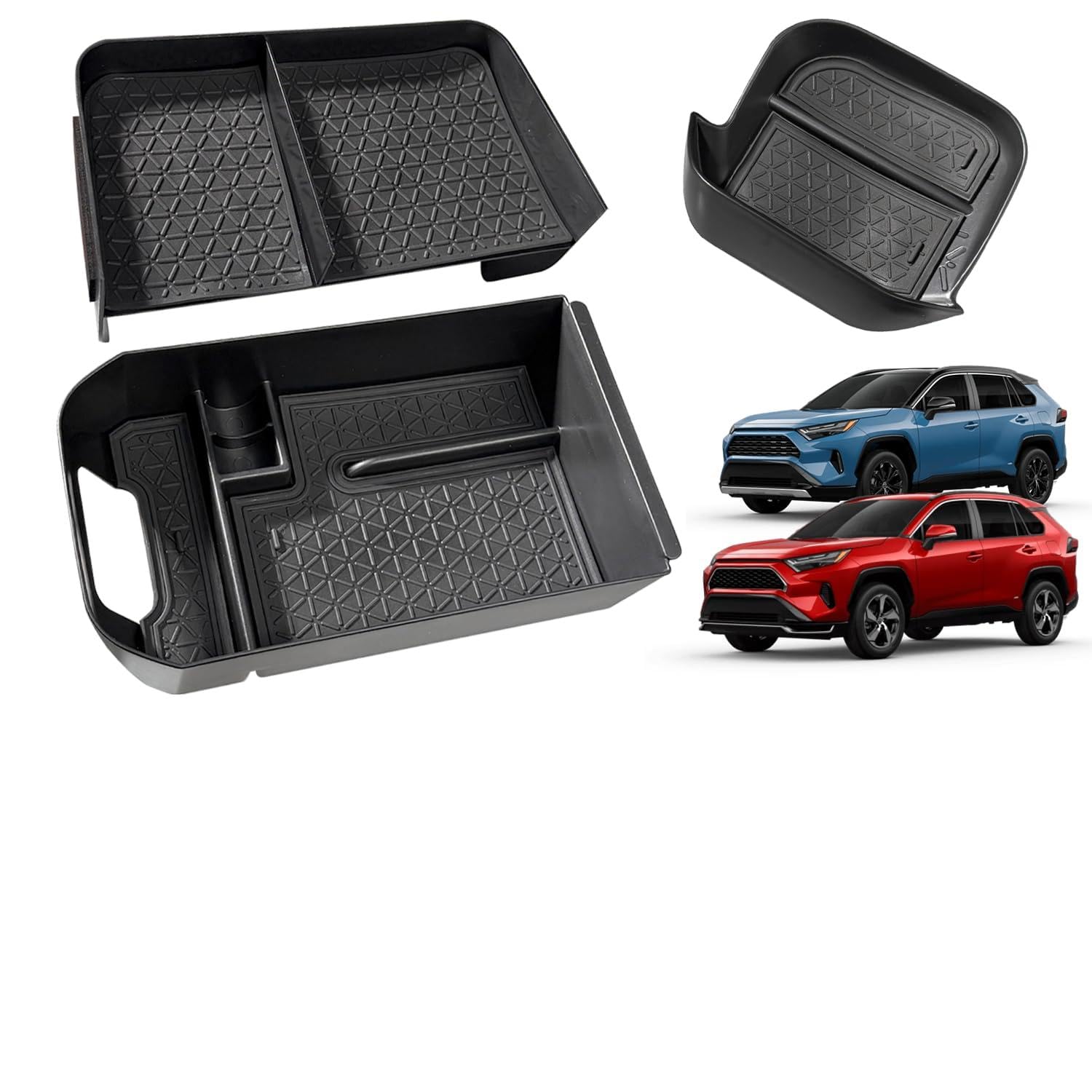 Snapklik.com : 3pcs 2023 2024 2025 Rav4 Driver Drawer Box & Center ...