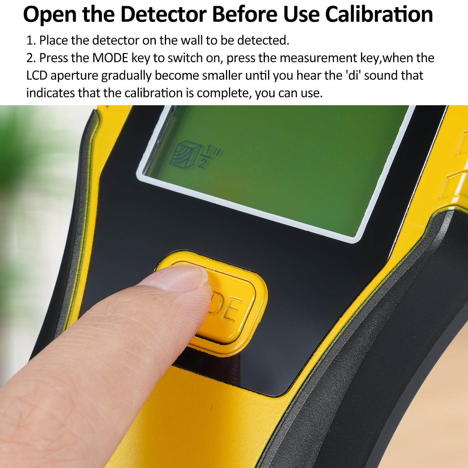 Live Wire Stud Detector 5-in-1 Stud Finder Wall Scanner - LCD Display ...