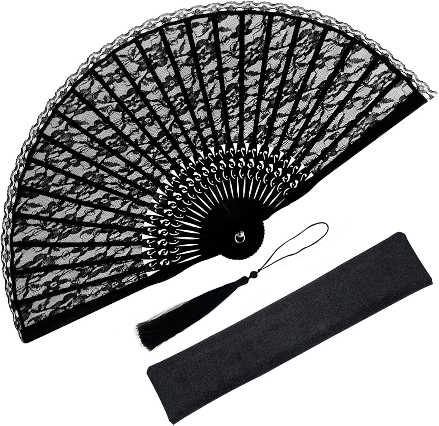 Amazon.com: dmjuncong 8.3”(21cm) Hand Fans for Women Foldable,Chinese ...