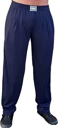 Crazee Wear Navy Baggy Sweatpants, Loose Fit Gym Workout Pants with Two ...