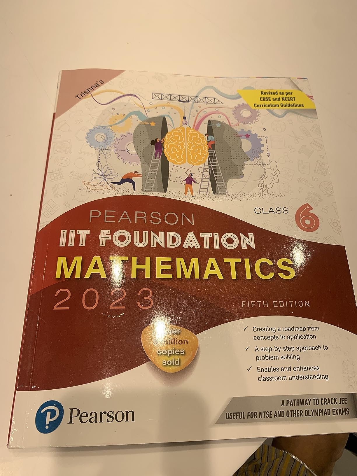Pearson IIT Foundation Mathematics Class 6, for JEE, NTSE, Olympiad| Revised CBSE and NCERT'23 ...