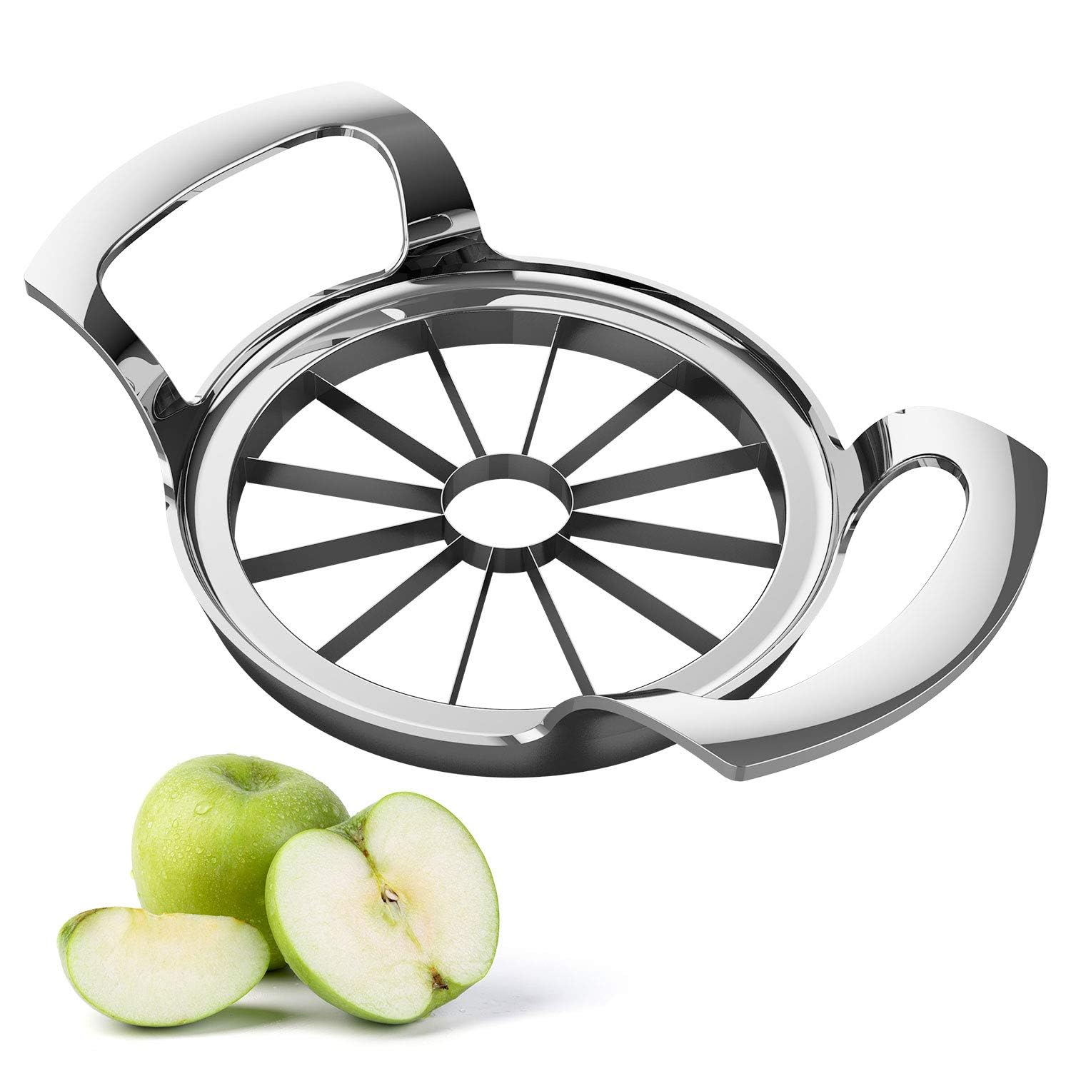 Amazon.com: Apple Slicer, 12-Blade Stainless Steel Apple Cutter, Sturdy ...