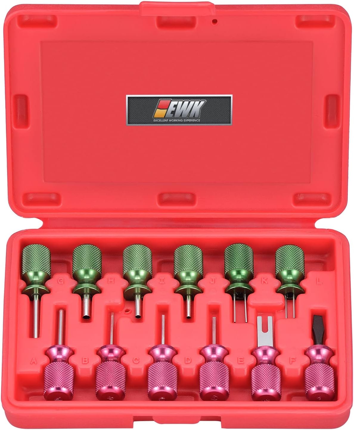 Amazon.com: EWK 12 Pcs Universal Automotive Wire Electrical Terminal ...