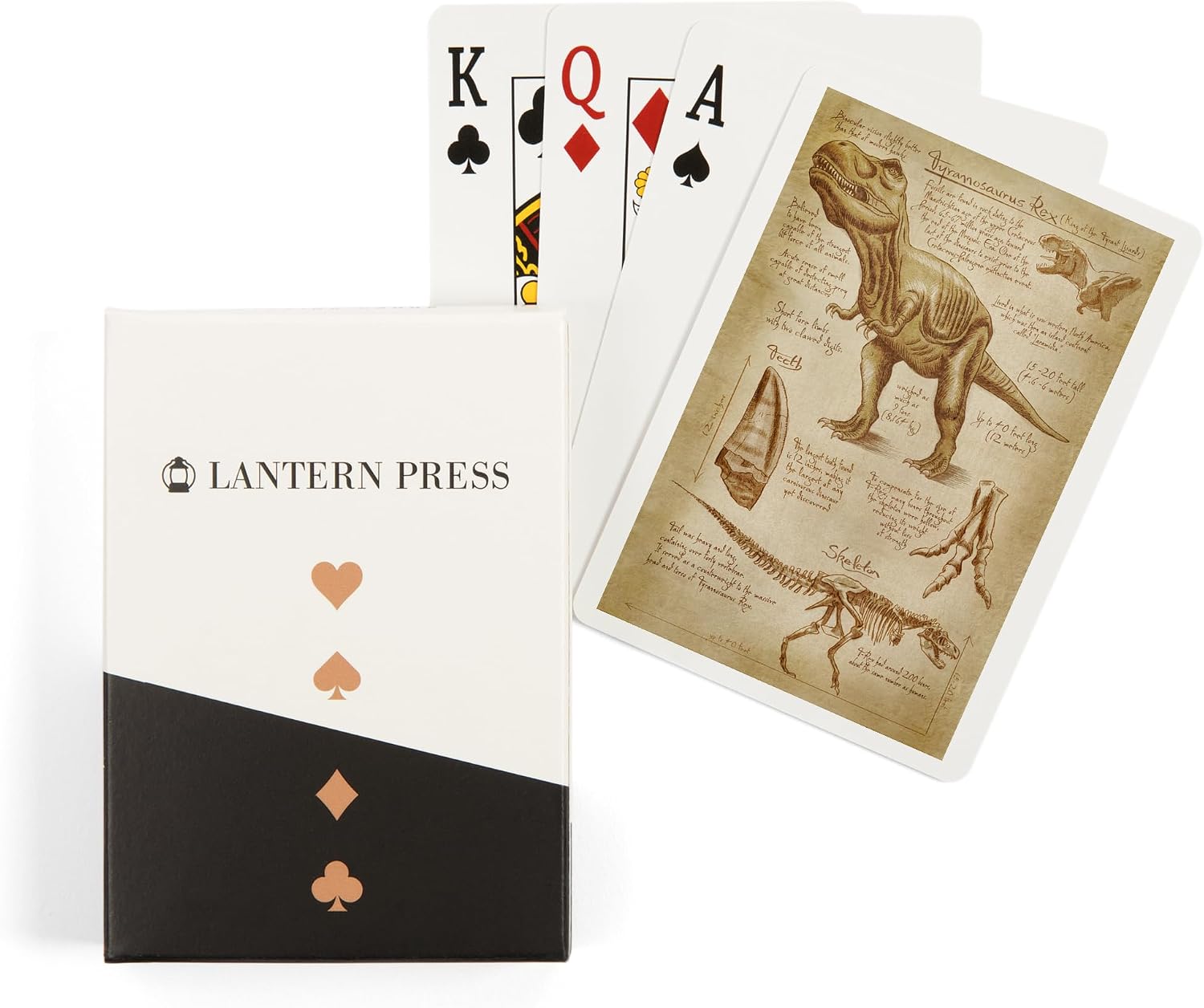 Amazon.com: Lantern Press Tyrannosaurus Rex Dinosaur, Da Vinci Style ...