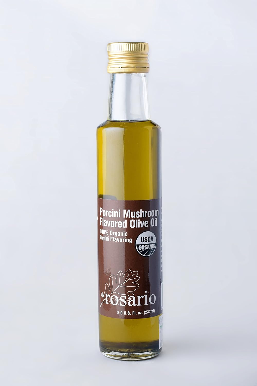 Amazon.com : da Rosario 100% Organic Porcini Oil - 8oz ea. : Health ...