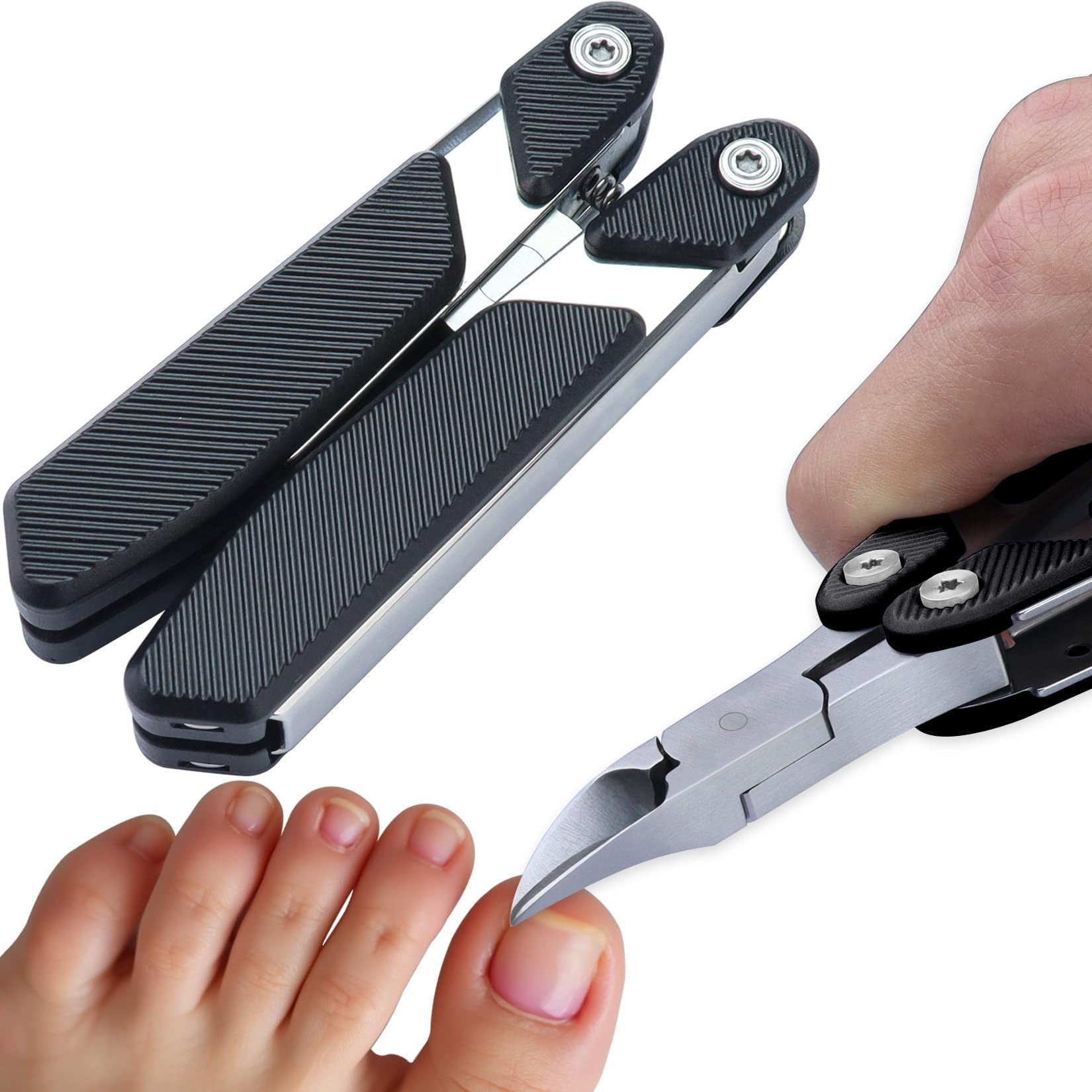 Amazon.com: FERYES Ingrown Toenail Clippers Straight Blade Toe Nail ...