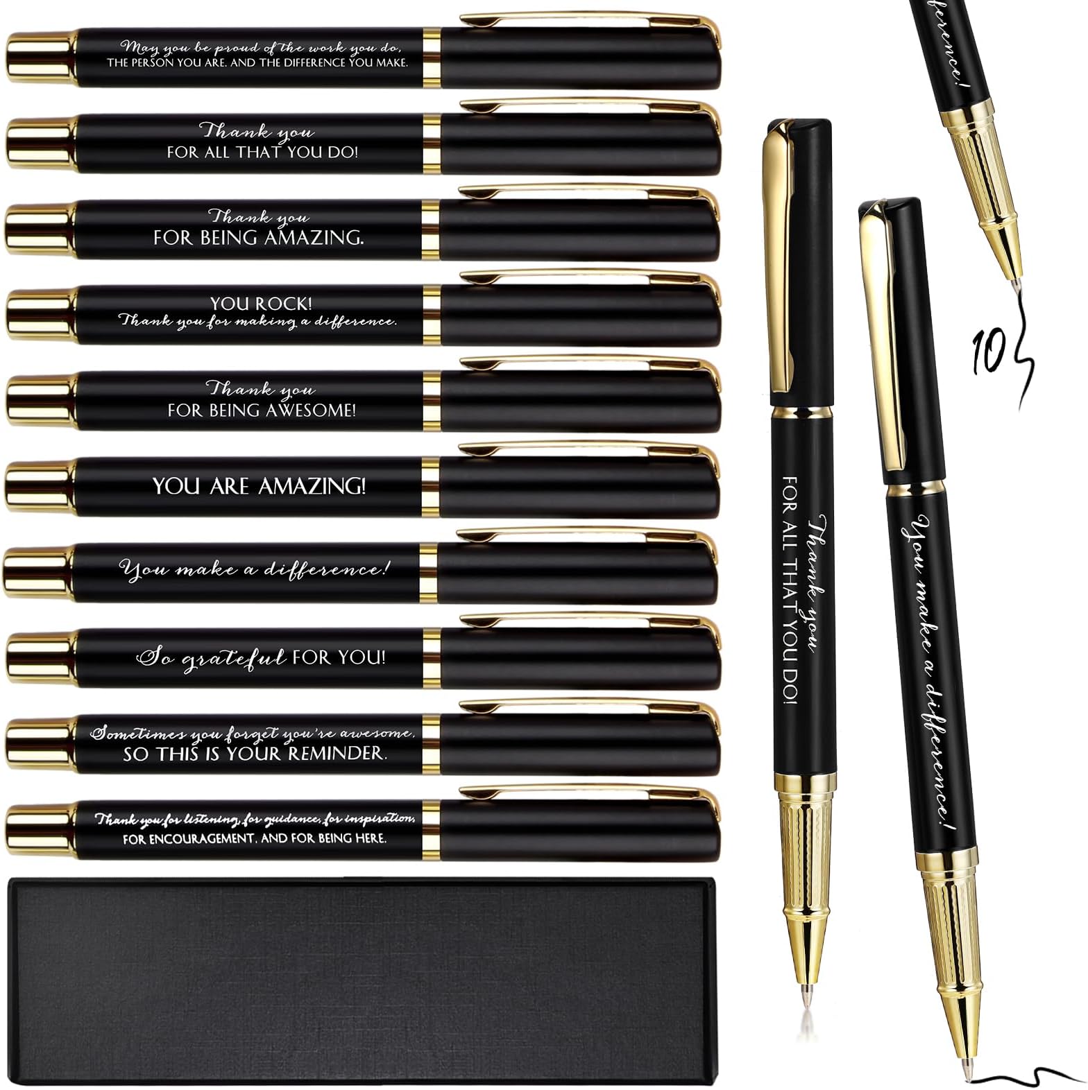 Amazon.com : TaoBary 4 Set Thank You Pens Father's Day Gifts Bulk ...