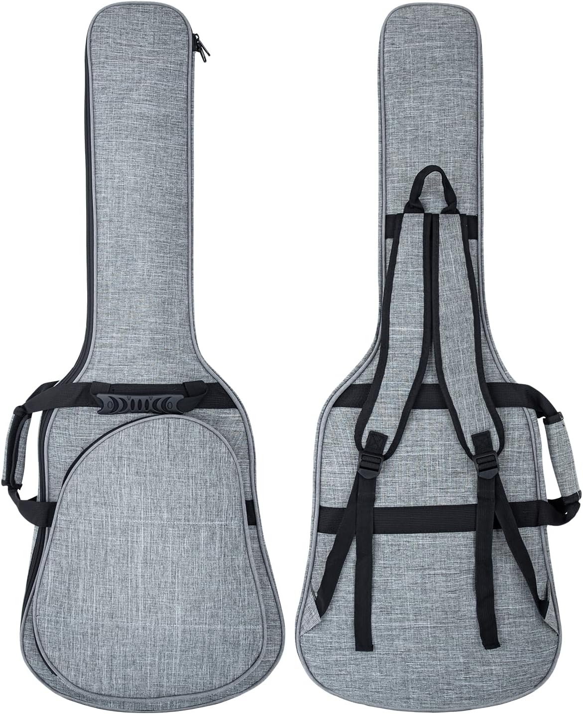 Amazon.com: MUZTOP 39 Inch Electric Guitar Bag Soft Guitar Case, 11 MM ...