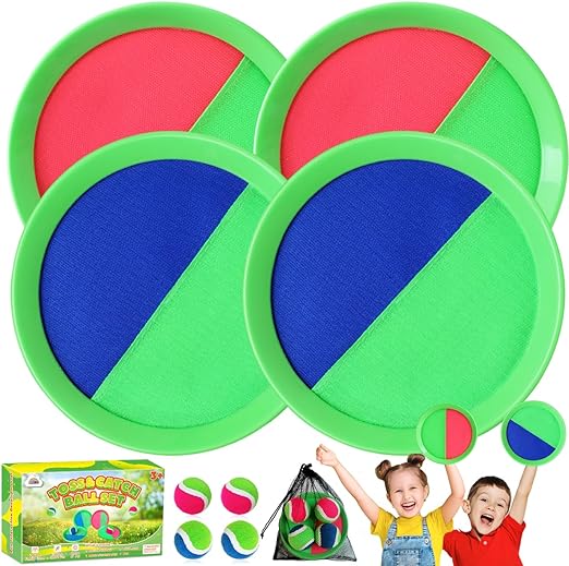 Amazon.com: ZMLM Toss Catch Ball Beach Toy: Upgraded Kid Outdoor Game ...