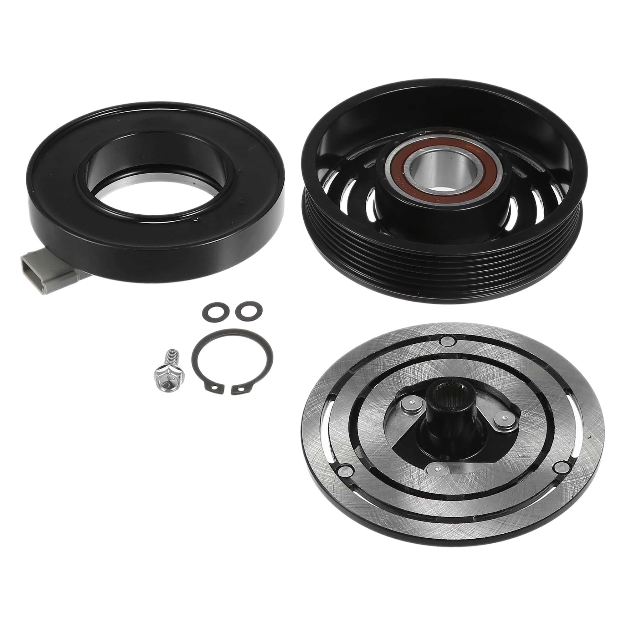 Amazon.com: X AUTOHAUX 1 Set AC Compressor Clutch Replacement for Ford ...