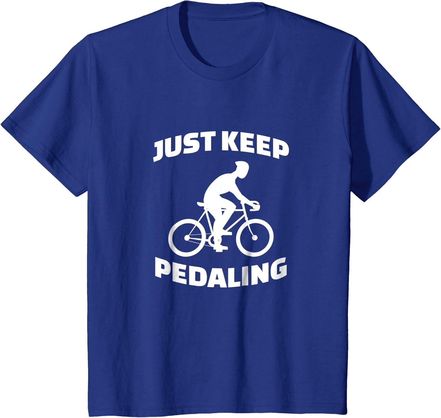 Amazon.com: Just Keep Pedaling T Shirt for Cyclists : Clothing, Shoes ...