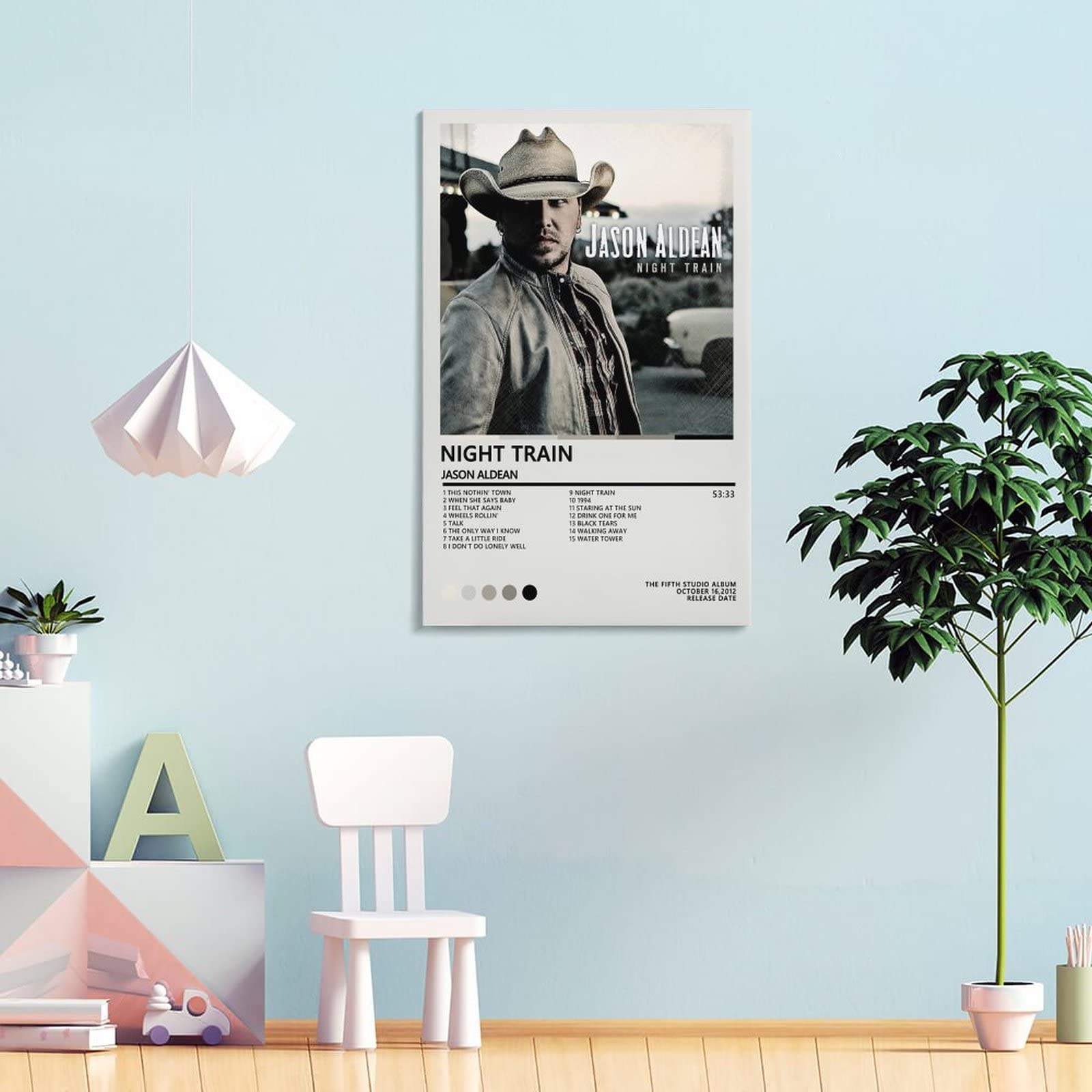 Jason Aldean Night Train Tour Poster