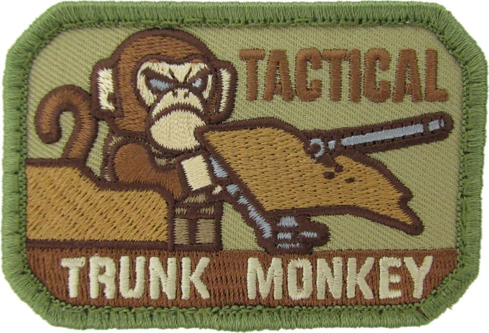 Amazon.com: Tactical Trunk Monkey Morale Patch (Multicam (Arid)) : Clothing, Shoes & Jewelry