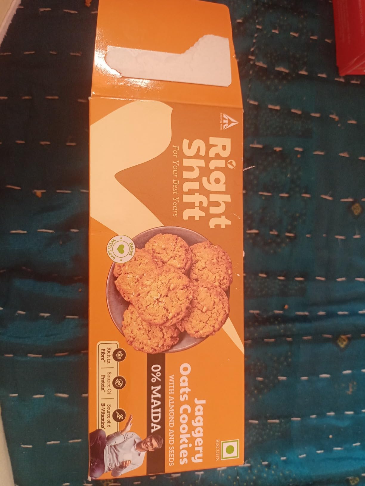 ITC Right Shift Jaggery Oats Cookies, 100g| High Fibre Digestive| 3X ...