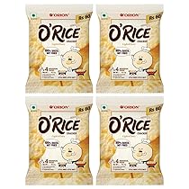 ORION O'Rice Cracker - Premium Baked Korean Snack, Pack of 4 x4 ...