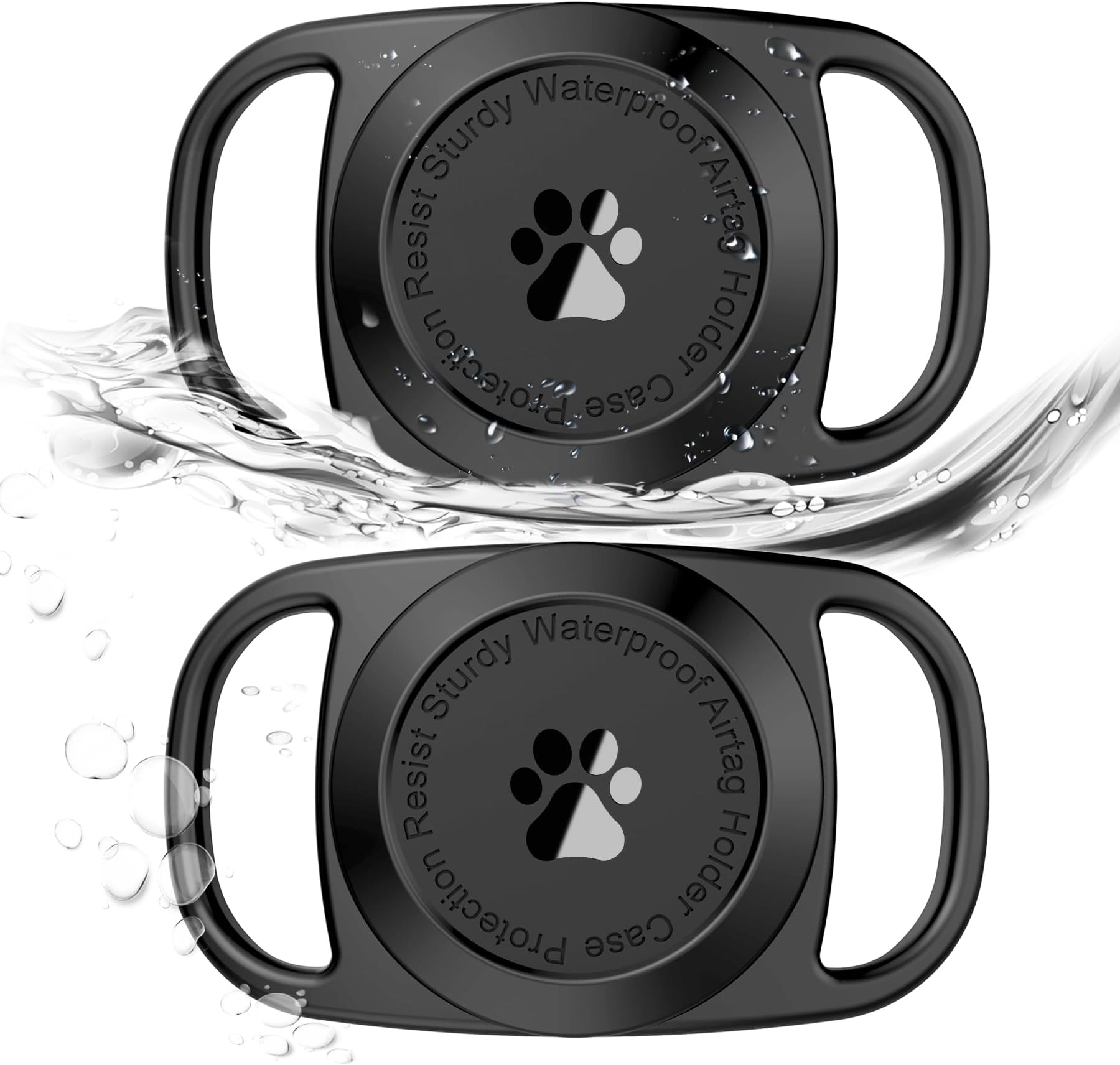 Amazon.com: Airtag Dog Collar Holder, [1 Pack], Waterproof Protective ...