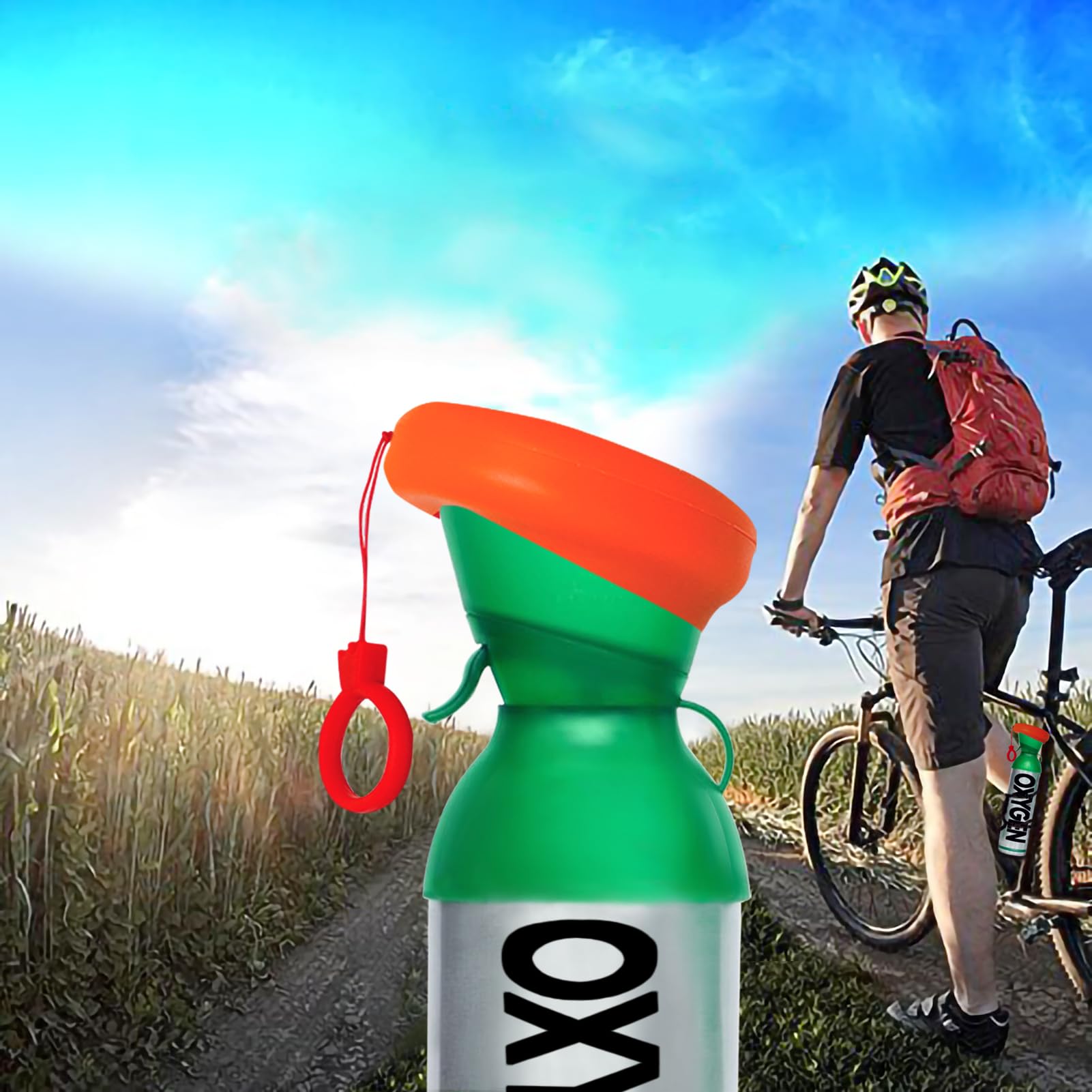 Snapklik.com : Silicone Oxygen Canister Lids, Portable Oxygen Can Saver ...