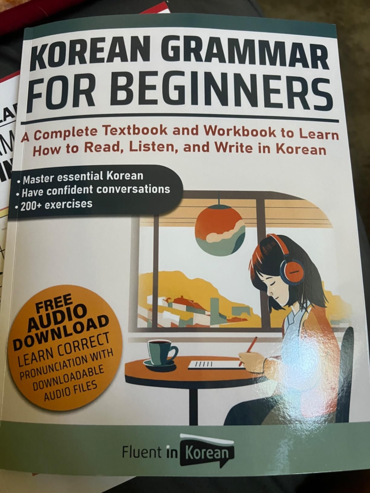 Korean Grammar for Beginners Textbook + Workbook Included: Supercharge ...