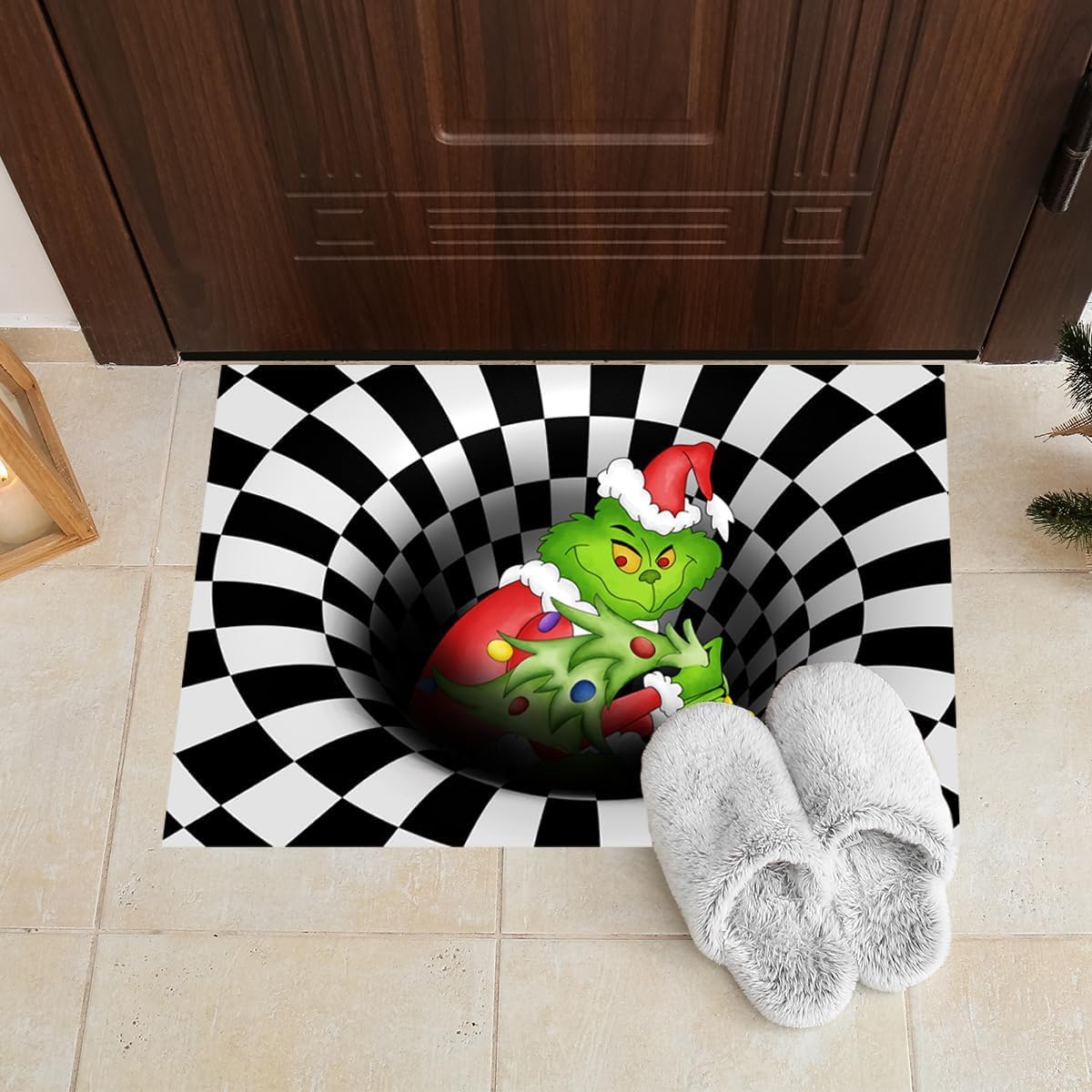 Amazon.com: Christmas Floor Stickers Christmas Floor Stickers Removable ...