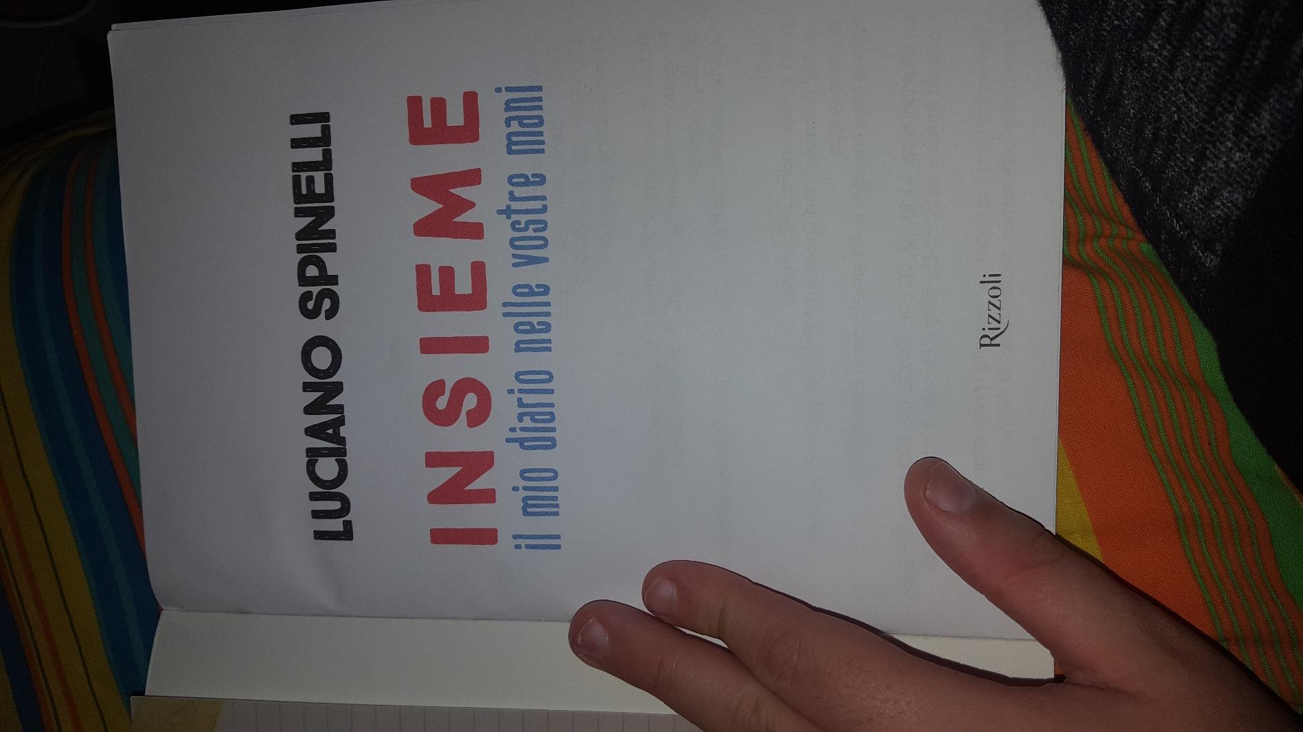 Insieme. Il mio diario nelle vostre mani : Spinelli, Luciano: Amazon.it ...