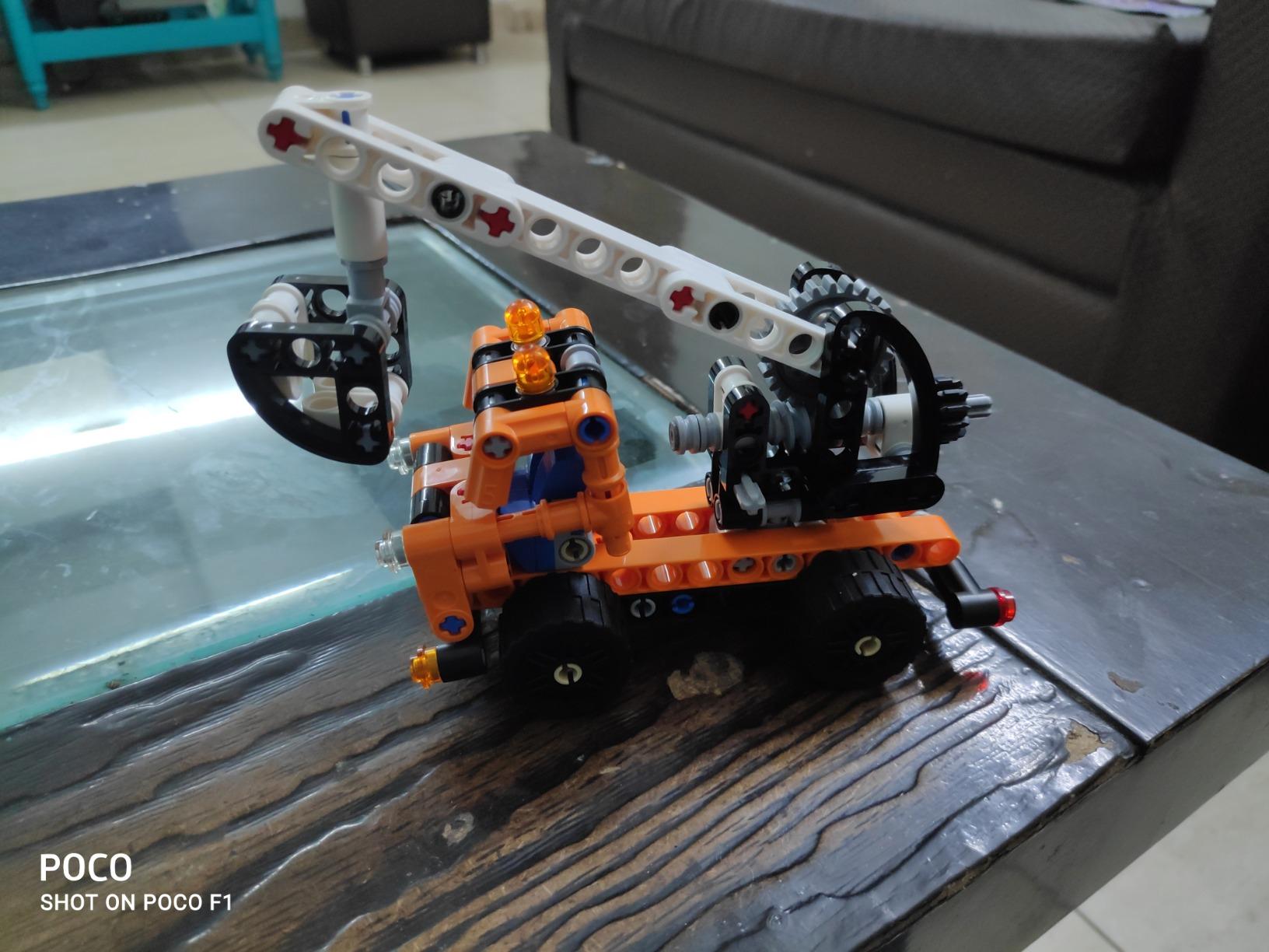 LEGO TECHNIC Cherry Picker Building Blocks for Kids (155 Pcs)42088 ...