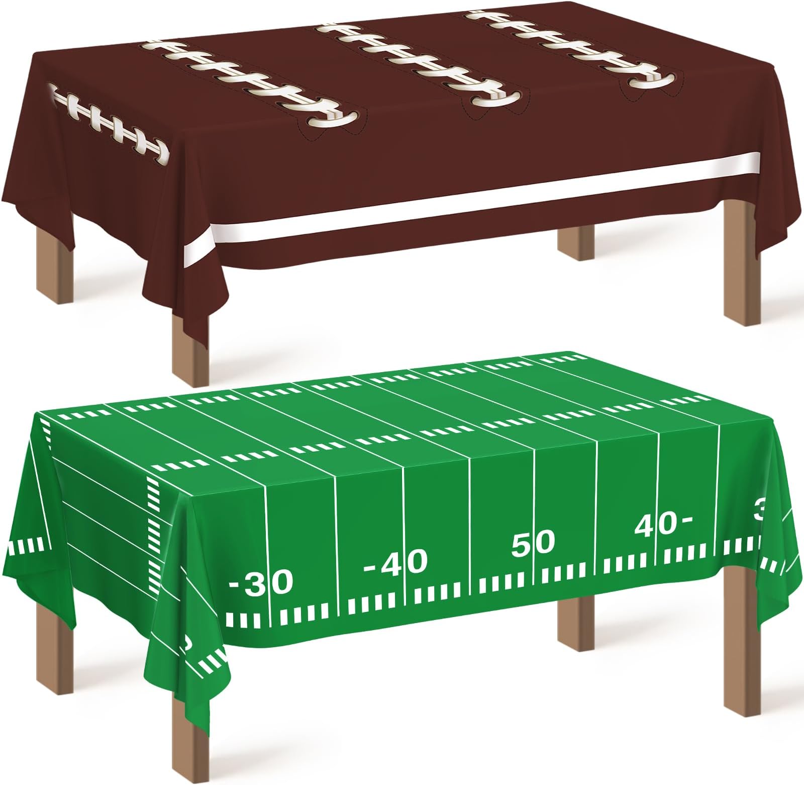Amazon.com: FANNUOYI 3 Pack Soccer Table Covers, Soccer Pattern Table ...