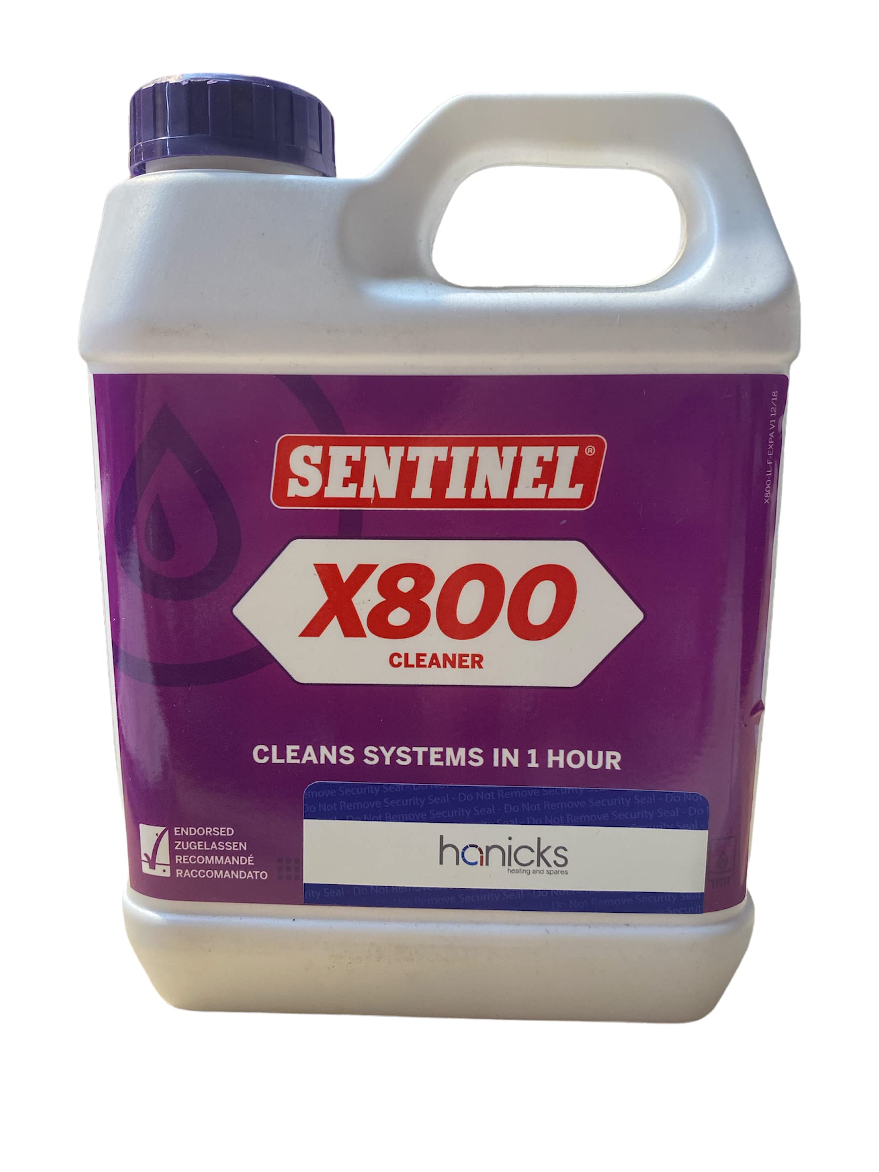 Sentinel - X800 Fast Acting Cleaner 1L, targeted Central Heating System ...