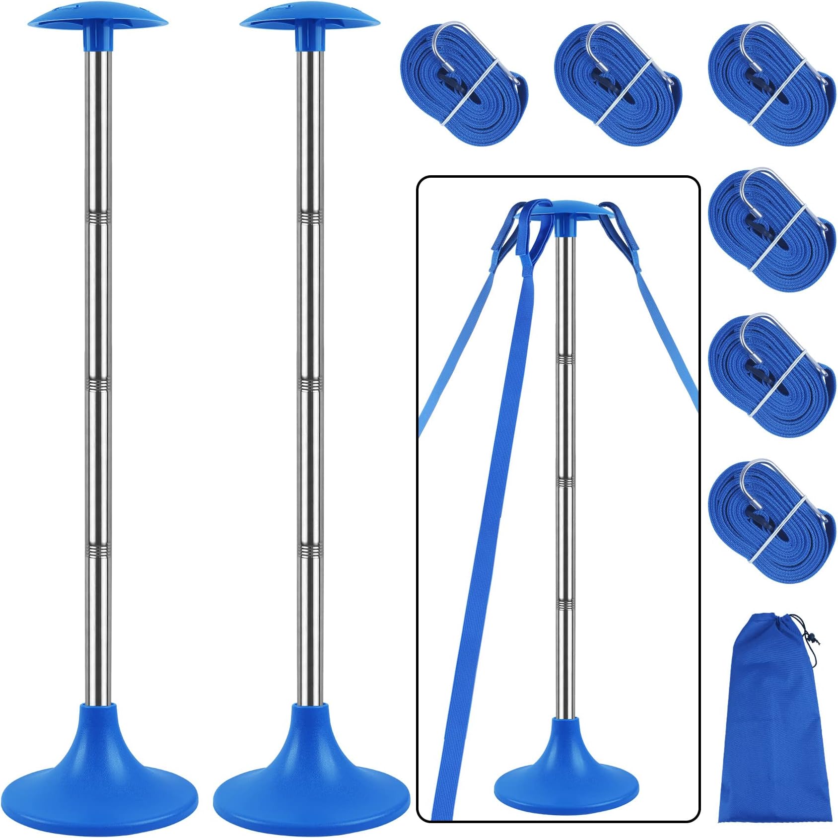 Amazon.com: Boat Cover Support Poles 2 Pack,Stainless Steel Pole Boat ...