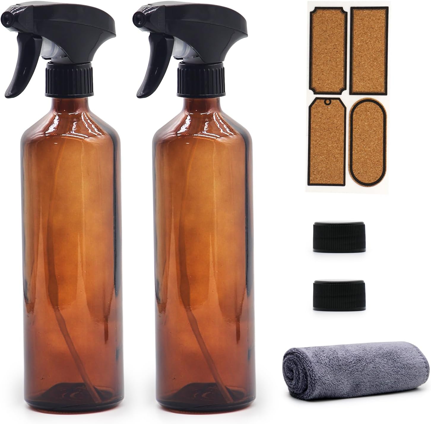 Amazon.com: MAISONOVO Spray Bottle for Plants | 16.9 fl oz Green x 2 ...