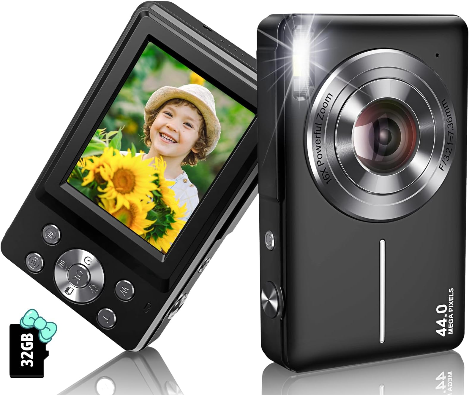 Amazon.com : Digital Camera, FHD 1080P Camera, Digital Point and Shoot ...