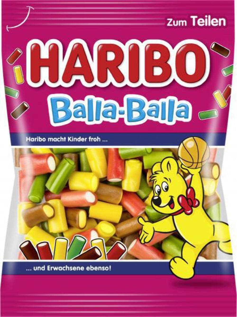 Amazon.com : Haribo Balla-Bally Gummy Candy 175g/6.17oz : Pico Balla ...