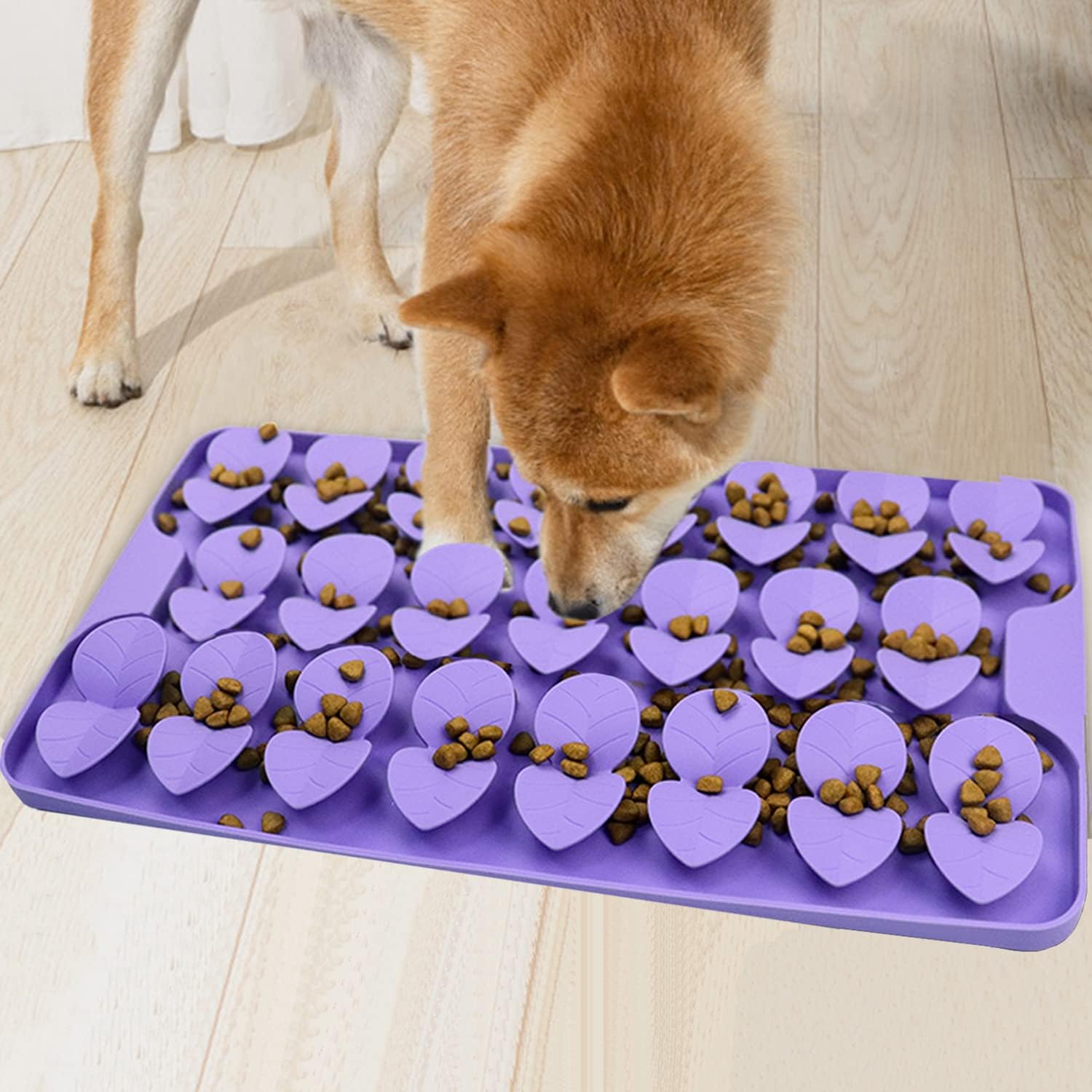 Amazon.com: HEELE Snuffle Mat for Small Dogs, Silicone Dog Slow Feeder ...